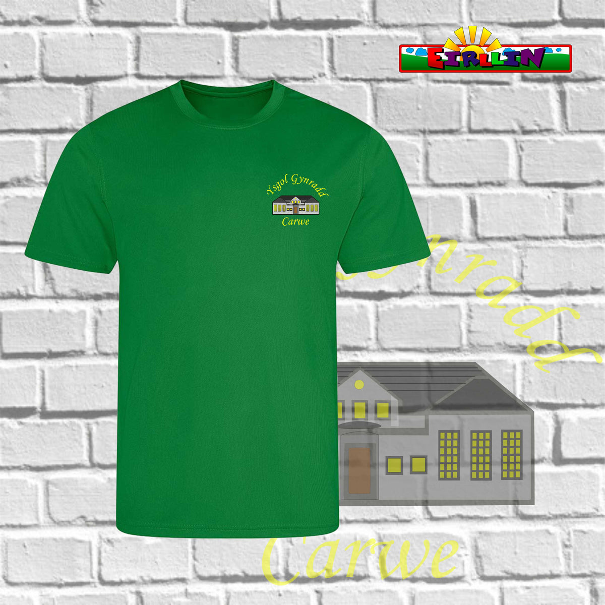 Ysgol Carwe Gym T-Shirt – Eirllin