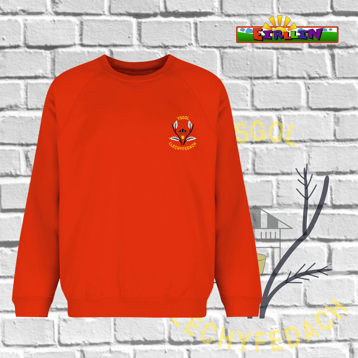 Ysgol Llechyfedach Sweatshirt – Eirllin