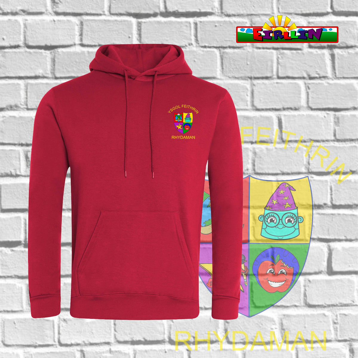 Ysgol Feithrin Rhydaman Hoody – Eirllin
