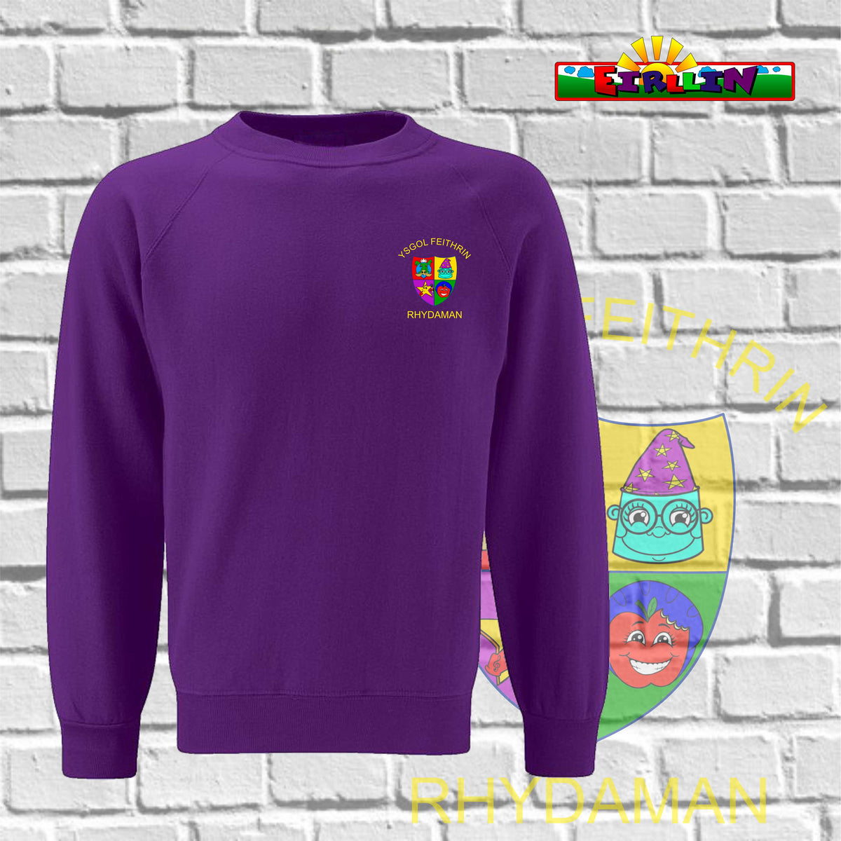 Ysgol Feithrin Rhydaman Sweatshirt – Eirllin